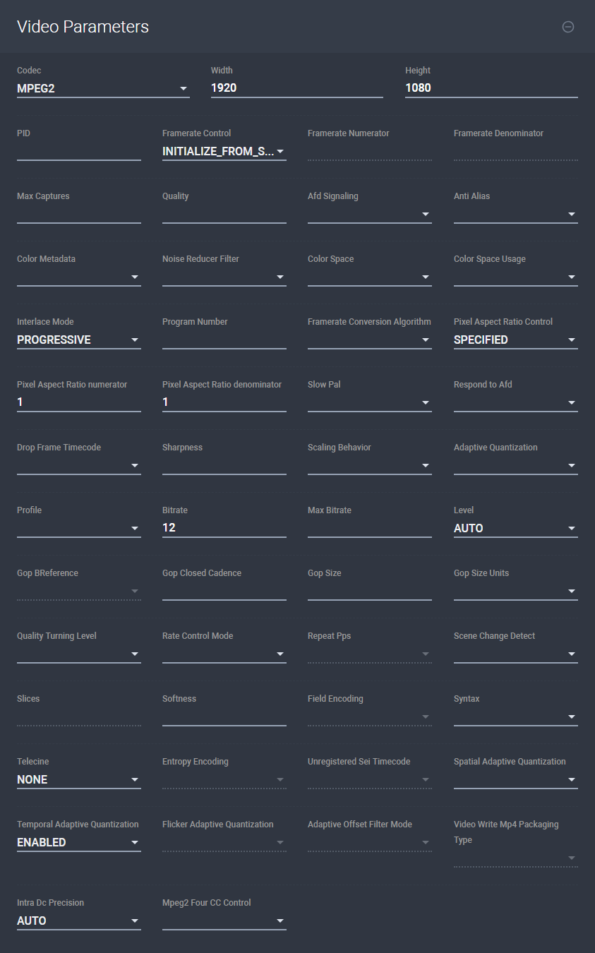 Delete a Transcoder Profile